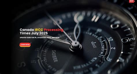 Canada Ircc Processing Times July 2025 Icc Immigration Inc