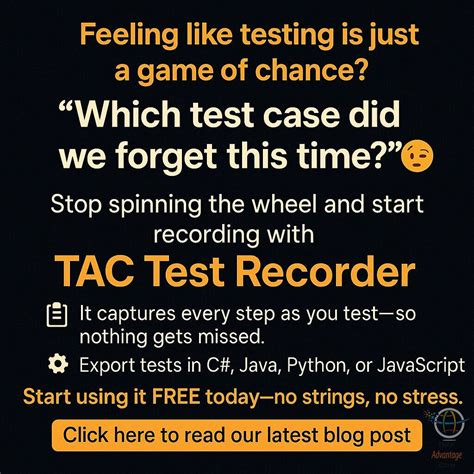 Devlife Qatools Clicktocode Tacrecorder Softwaretesting Trak