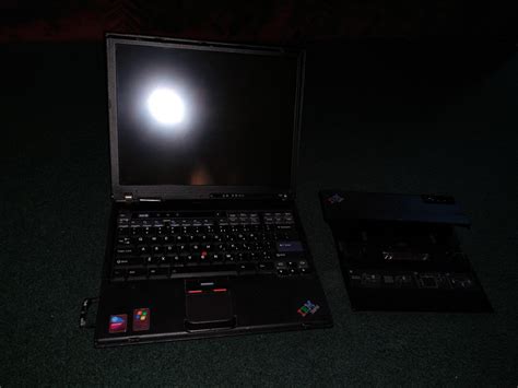 My First Thinkpad A T42 Only Cost Me 100 With The Docking Station And A Wi Fi Card The