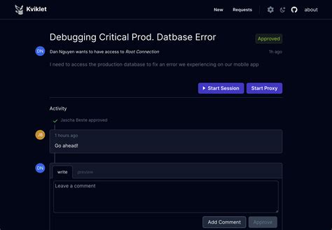 Kviklet Request Status View Request Is Approved By Another User And