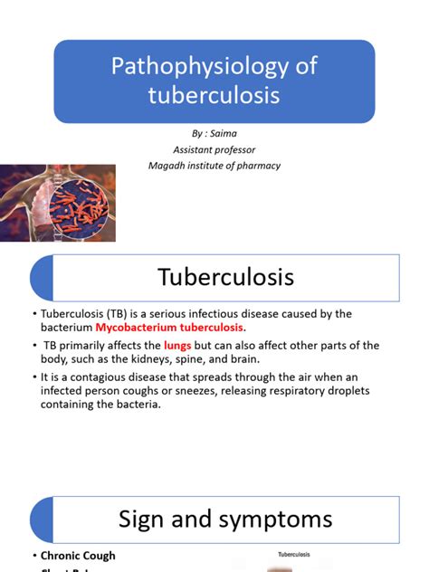 Pathophysiology Of Tuberculosis Pdf Tuberculosis Infection