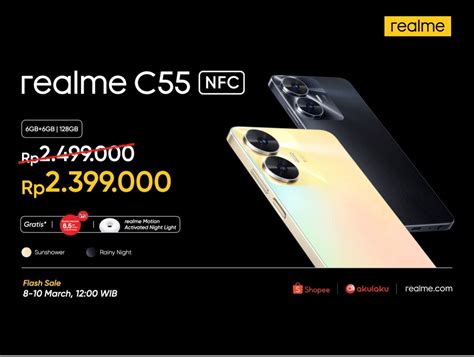 Realme Resmi Rilis C Nfc Di Indonesia Harga Mulai Rp Juta Pantau Com