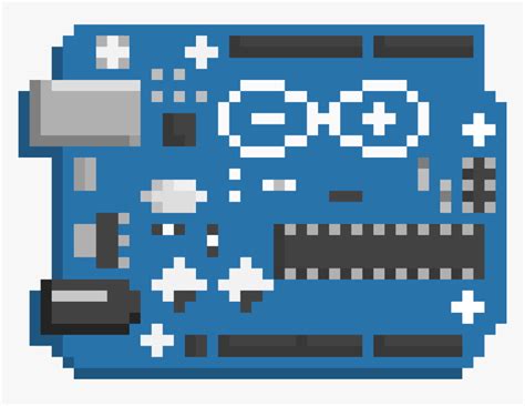 Pixel Art Arduino Png Download Arduino Pixel Art Transparent Png Kindpng