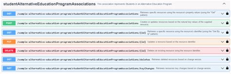 how to extend the ed fi ods api alternative education program