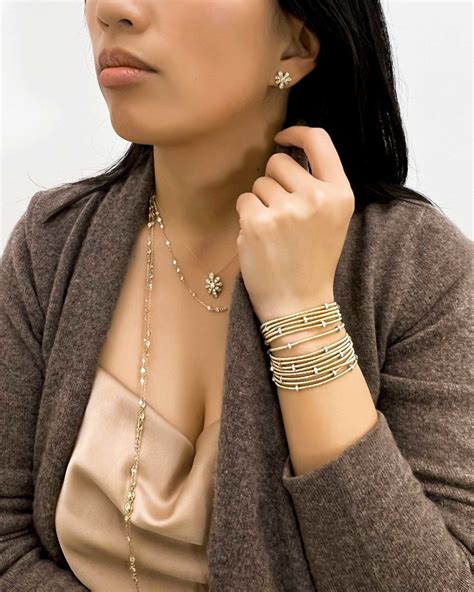 Bezel Set Diamonds By The Yard Yellow Gold Chain Necklace Turgeon Raine