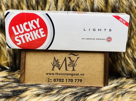 Thuốc Lá LUCKY STRIKE BOX 11mg LUCKY STRIKE LIGHT BOX 6mg và LUCKY
