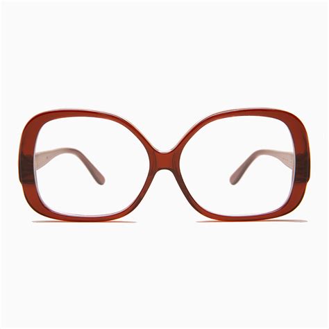 Maroon Square Blue Light Blocker Glasses Jane Sunglass Museum