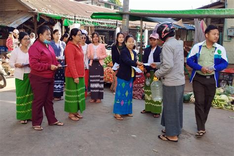 သရက်မြို့၌ “ကုသကာကွယ် မူးယစ်အန္တရာယ်”အသိပညာပေး လက်ကမ်းစာစောင်များ ဖြန့်ဝေ Information And