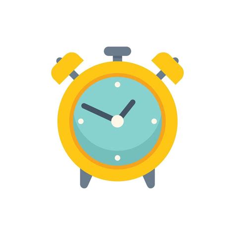 Yellow Alarm Clock Showing Time Passing By 50716015 Vector Art At Vecteezy
