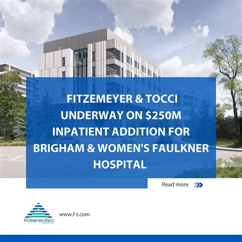 Daniel Noto P E Leed Ap On Linkedin Fitzemeyer And Tocci Underway On 250m Inpatient Addition