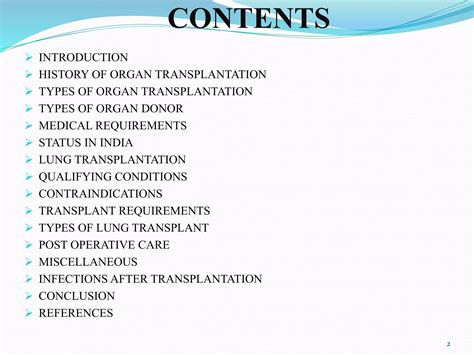 Organ Transplantation Ppt Pptx