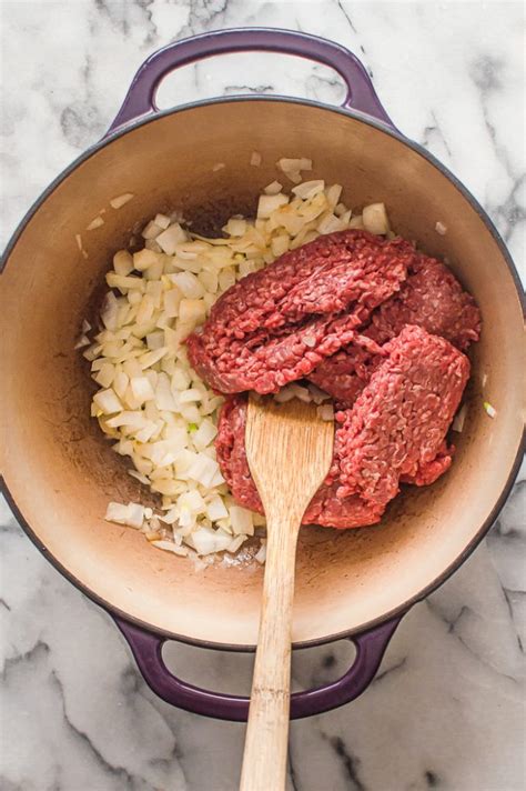 One Pot Unstuffed Cabbage Soup With Ground Beef The Natural Nurturer
