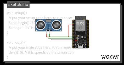 Hc Sr04 Wokwi Esp32 Stm32 Arduino Simulator