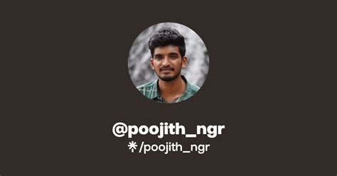 poojith ngr linktree
