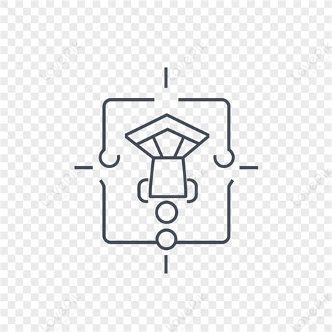 Line Symbol Of An Internet Router Vector Icon Front Png Image And