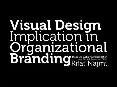 Organizational Branding Ppt