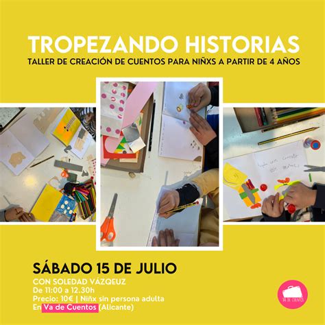 Taller de creación de cuentos para niños en Alicante
