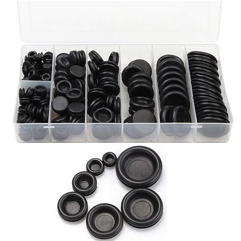 Pcs Rubber Grommet Gasket Assortment Set Firewall Hole Electrical Wire Grommet Gasket Kit For