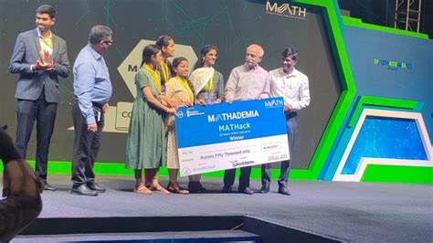 Venkata Kavya Sai D On Linkedin Mathademia24 Mathack