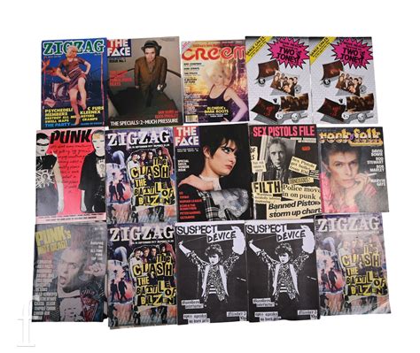 Punk Two Tone A Collection Of Books Magazines Fanzines To