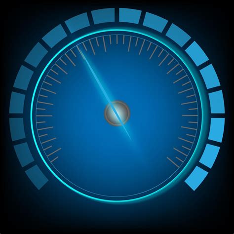 Jauge Ou Indicateur De Compteur Pourcentage Circulaire Du Compteur De