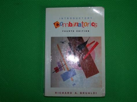 Introductory Combinatorics By Richard A Brualdi 2004 Hardcover For