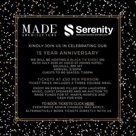 Event Made Madearchitecture Anniversary Blacktieevent Charityevent Made Architecture