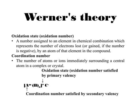 Werners Theory Pdf