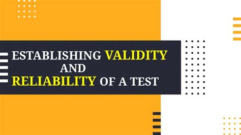 23 Types Of Validity In Assessment And Education Pptx