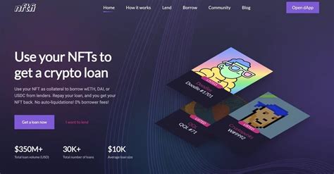 Borrowing Against Nfts 5 Nft Loan Platforms 2025
