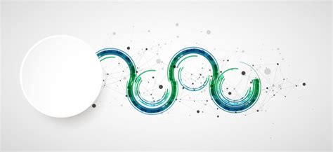 Artificial Intelligence Technical Background Vector Image