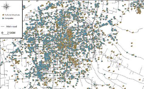 Urban Poi Data Of Xian 2019 Data Source Download Scientific
