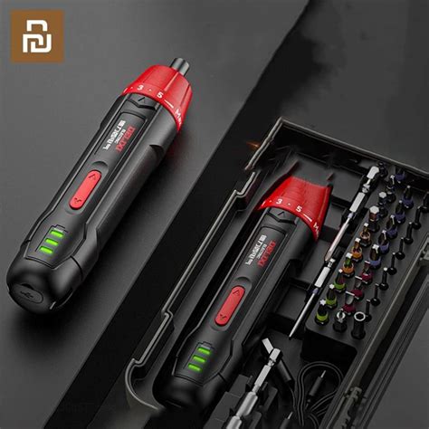 Xiaomi Delixi 3 6v Cordless Electric Screwdriver Set Household