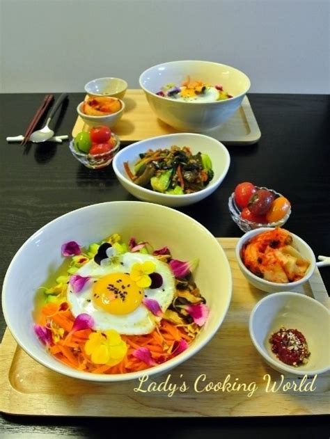 예쁜 비빔밥 [꽃비빔밥]