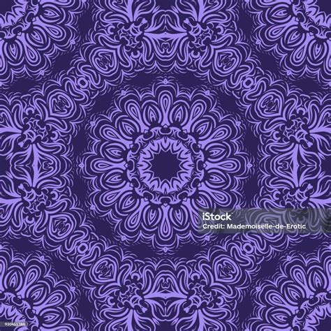 원활한 흑백 컬러 꽃 패턴입니다 추상적인 디자인입니다 벡터 일러스트 레이 션 꽃 나무에 대한 스톡 벡터 아트 및 기타 이미지 꽃 나무 꽃 식물 디자인 Istock