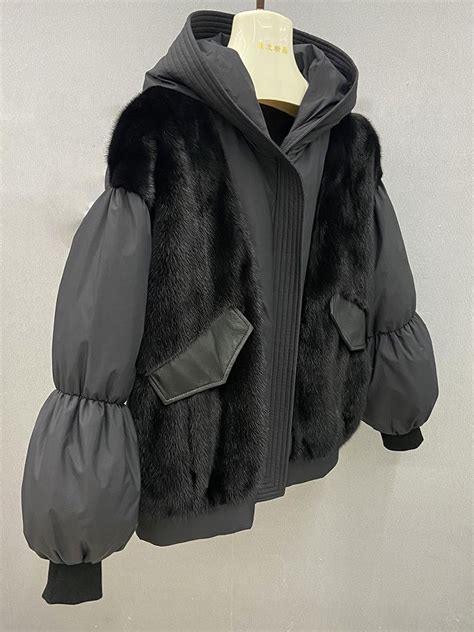 Женская Свитер Шуба Из Натурального Меха Норки Кардиган Пальто С Мехом Теплый Вязанный Кардиган