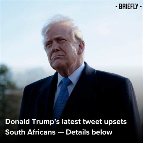 Briefly South African News Donald Trump Called South Africa A Mess In