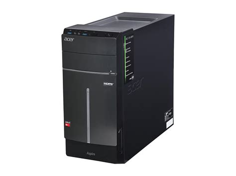 Acer Desktop Computer Aspire T Atc Ur Amd A Gb Ddr Tb Hdd Windows With Bing