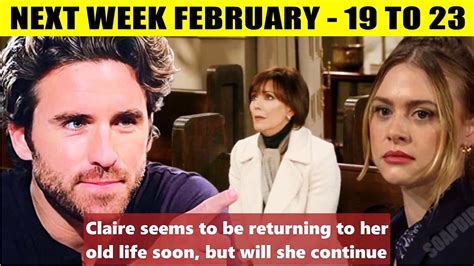 The Young And The Restless Spoilers Next Week February 19 To 23 Yr