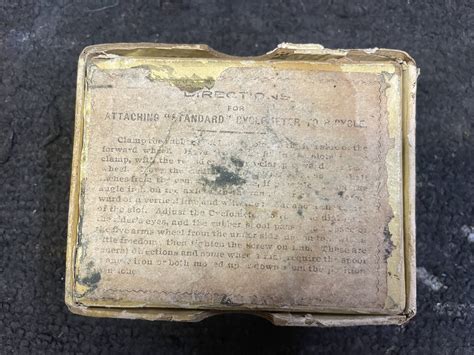 Toc Ny Standard Watch Co Cyclometer With Original Box Archive Sold