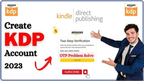 How To Create Amazon Kdp Account Kdp Account Otp Problem Solve Youtube