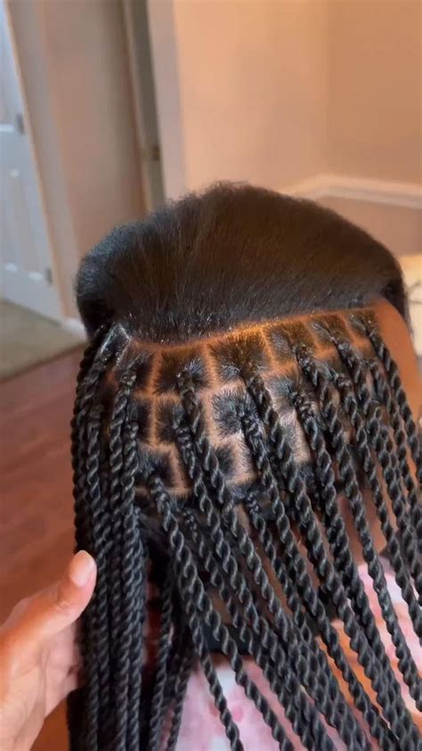 Knotless Twists [video] Natural Hair Styles Protective Hairstyles
