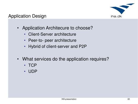 Ppt Application Design Based On Tcp Or Udp Powerpoint Presentation