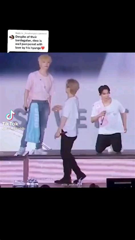 Dino And His Hyungs Seventeen Album Pledis Seventeen Seventeen