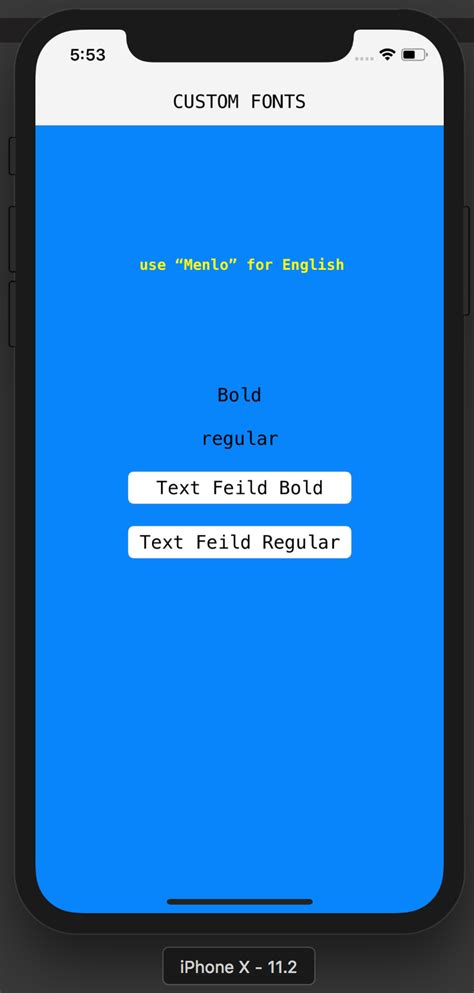 Custom Fonts In Ios Apps Global Settings And Localizations By Attia