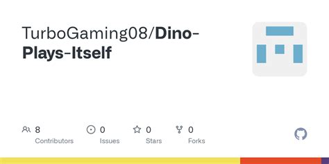 Github Turbogaming08dino Plays Itself