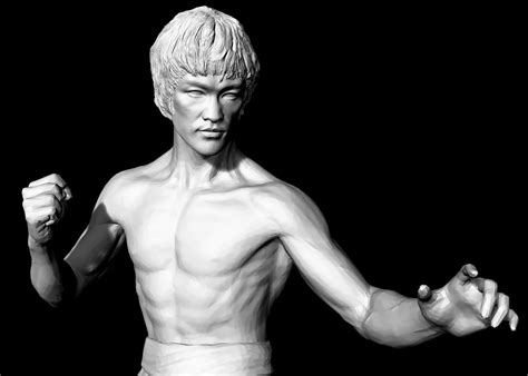 Archivo Stl Estatua Realista De Bruce Lee Enter The Dragon・modelo De
