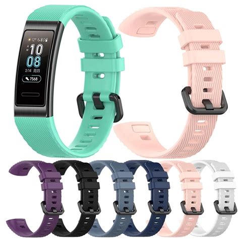 Correa De Silicona Deportiva Para Reloj Inteligente Huawei Band 3 Band
