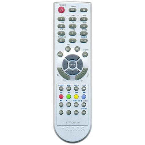 Пульт SUPRA STV-LC1914W (TV+DVD) | Пульты дистанционного управления