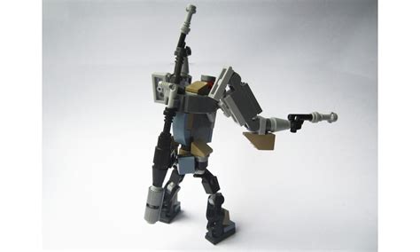 Lego Moc Assassin Robot Micro Mech By Parzival2045 Rebrickable Build With Lego
